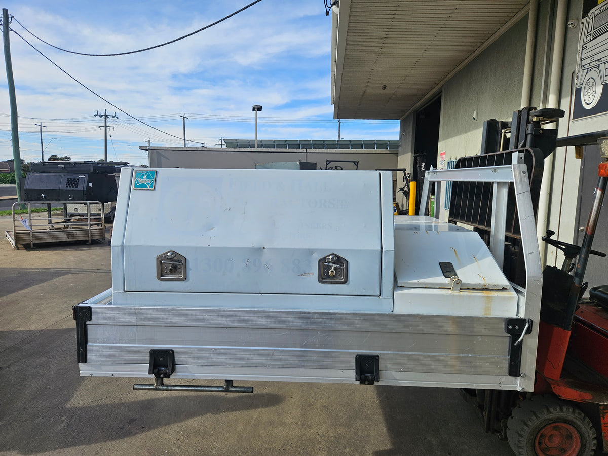 #107 Dual cab Alloy Tray (NARROW) – Tray City