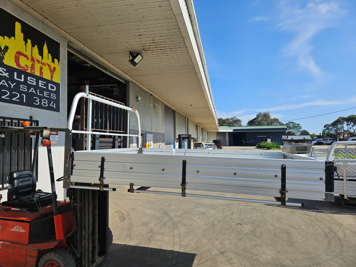 #104 Single cab Alloy Tray – Tray City