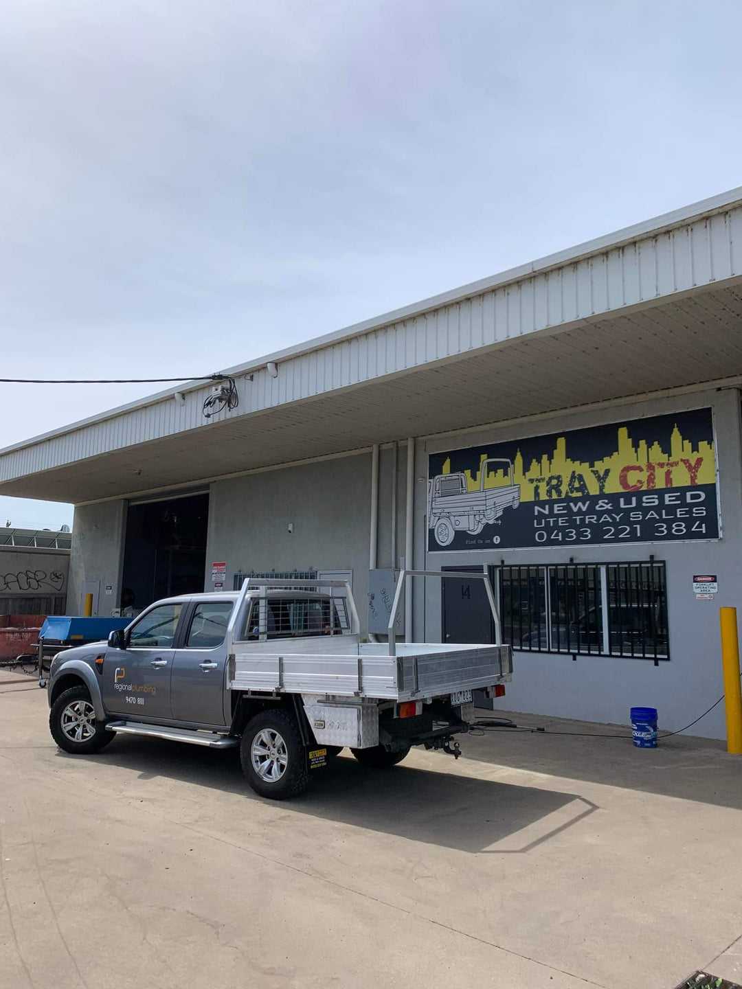 Removable Rear Ladder Rack – Tray City